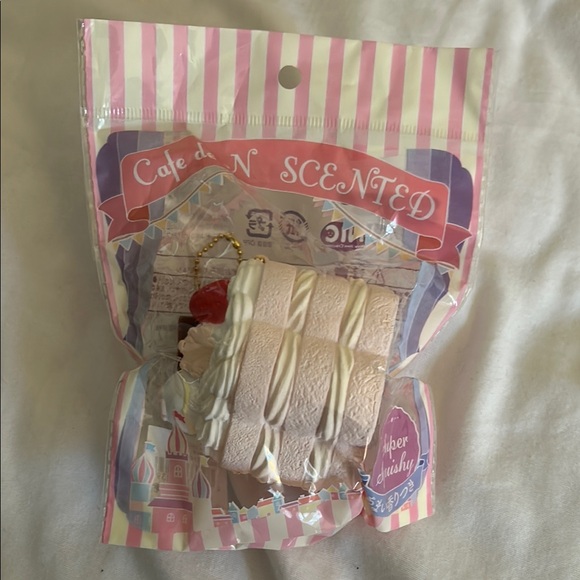 Accessories | Cafe De N Scented Squishy Squishable Cake Keychain | Poshmark
